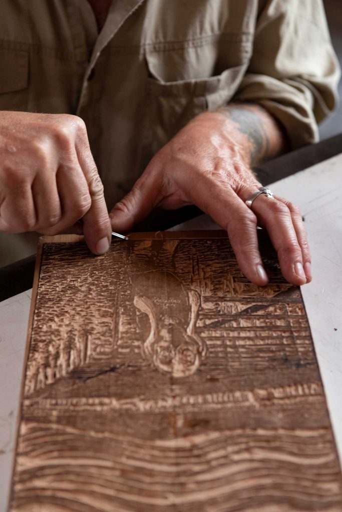 Processus de fabrication de nos estampes - ATELIER DPJ
